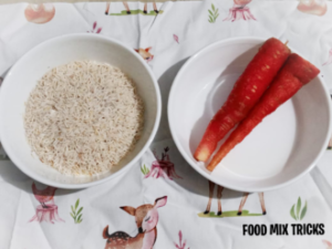 Carrot and Rice Puree