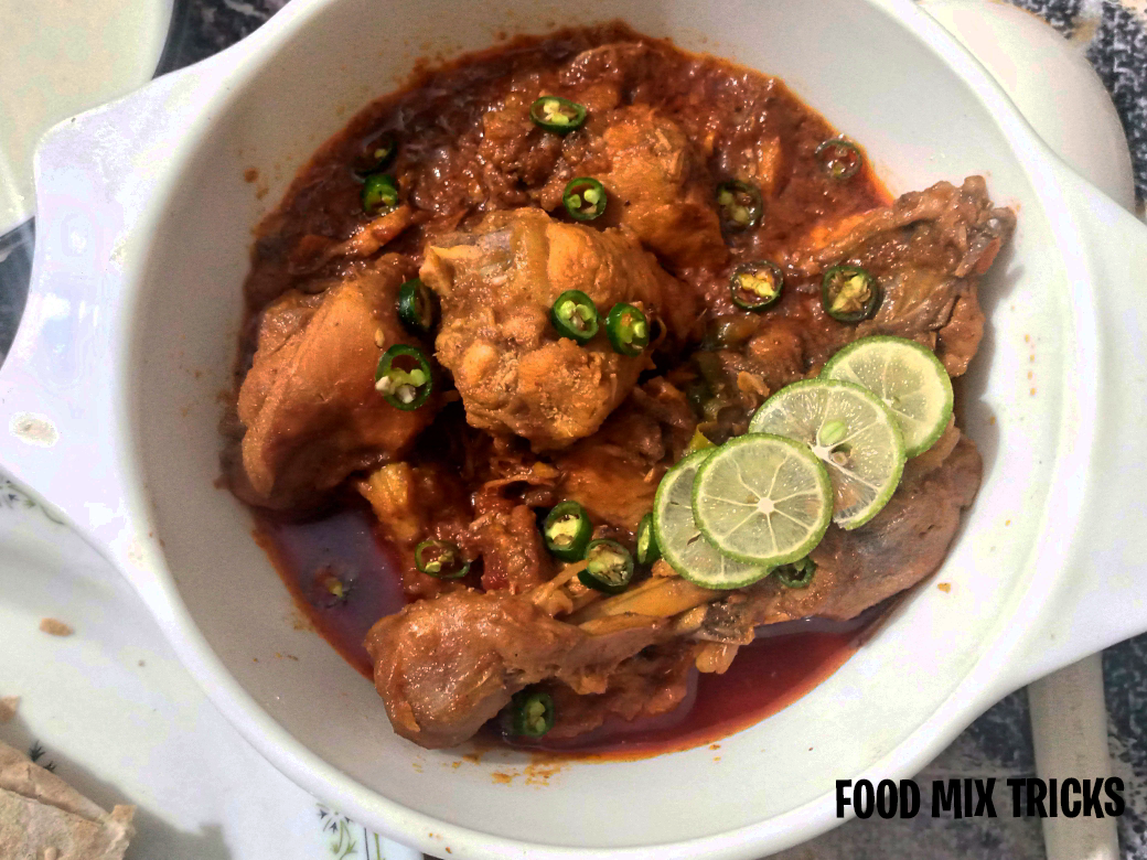 Chicken karahi recipe or chicken kadai